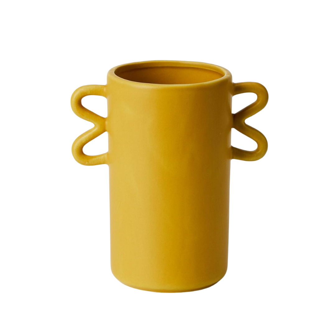 Provisions Market – Ceramic Vase with Loops – PROVISIONS MARKET + GIFTS