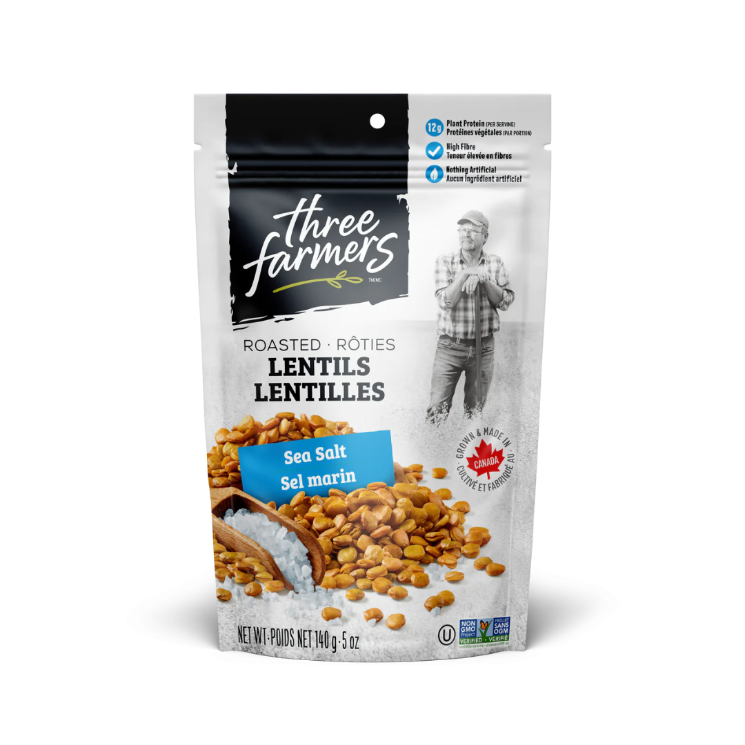 Three Farmers - Roasted Lentils – PROVISIONS MARKET + GIFTS