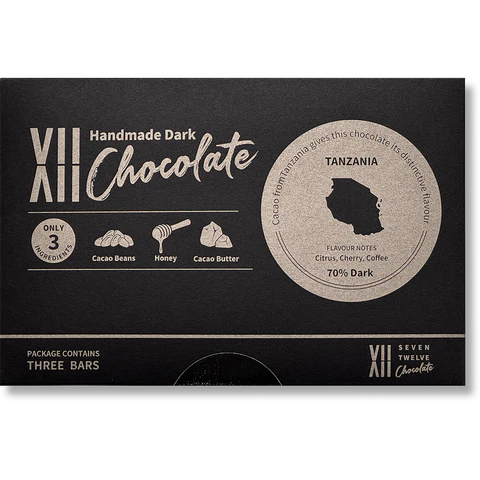 Seven Twelve Chocolate - Handmade Dark Chocolate Bars – PROVISIONS ...