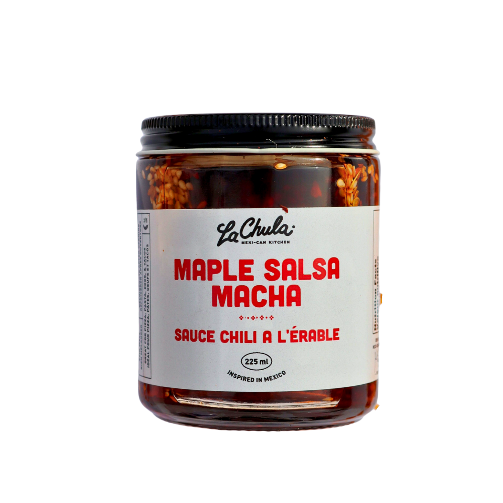 La Chula Mexi-Can Kitchen - The Maple Salsa Macha Chili Oil ...