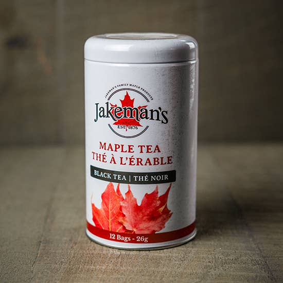 Jakeman's - Maple Tea Tin – PROVISIONS MARKET + GIFTS