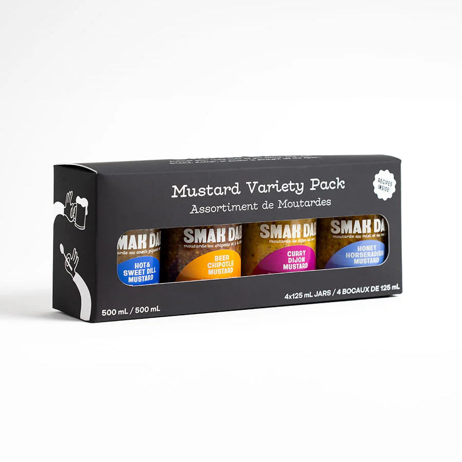 Smak Dab Mustard Variety Pack – PROVISIONS MARKET + GIFTS