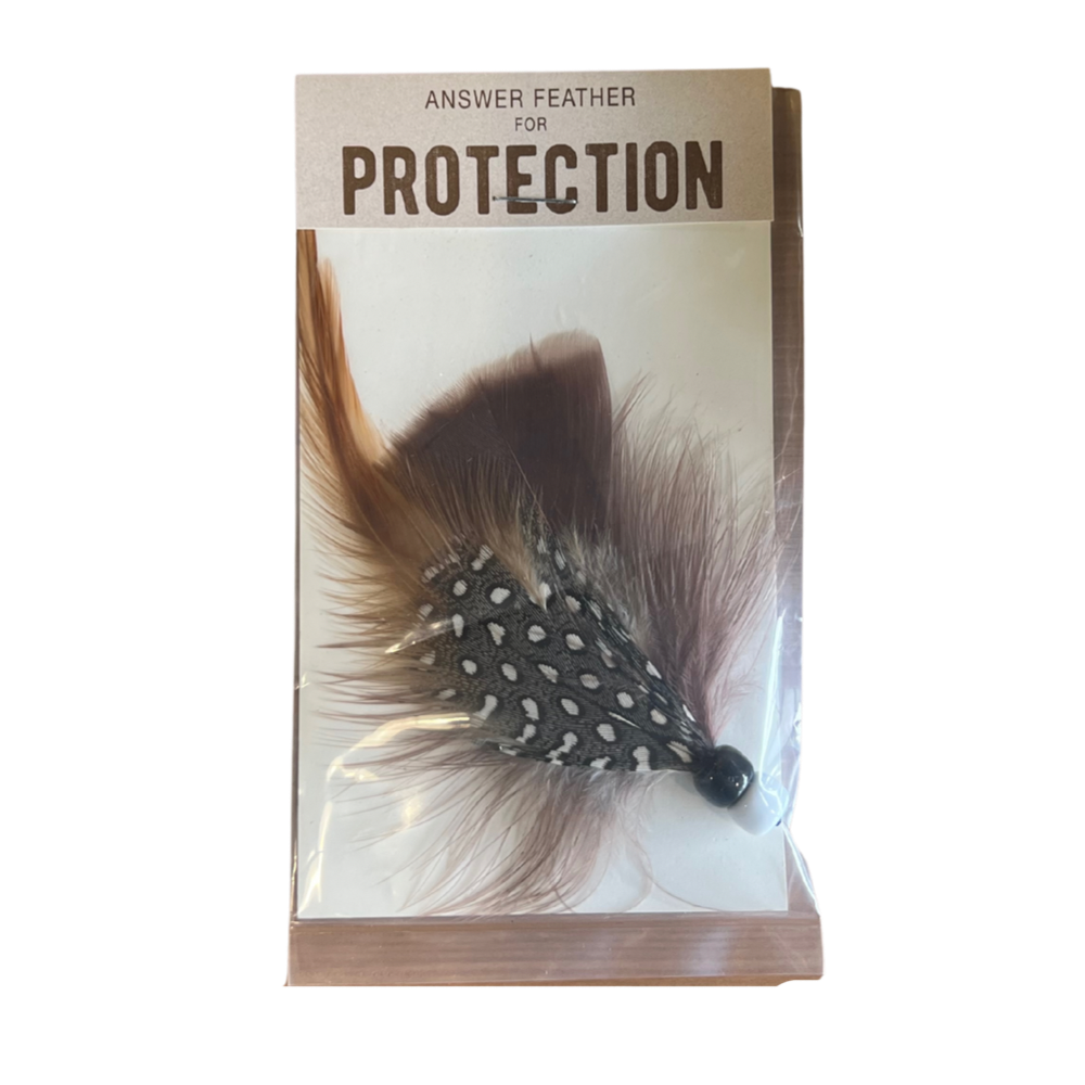 Monague Native Crafts - Answer Feather – PROVISIONS MARKET + GIFTS