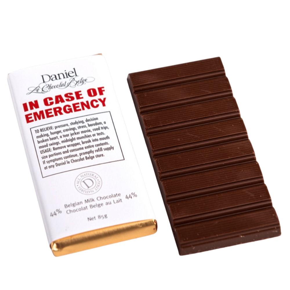 Daniel Chocolates - Emergency Chocolate Bar (85g) – PROVISIONS MARKET ...