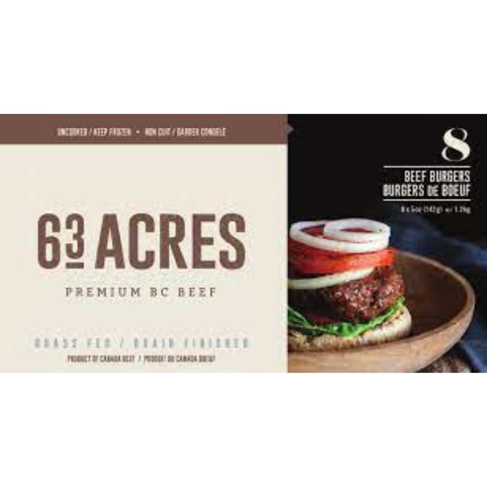63 Acres - Beef Burgers – PROVISIONS MARKET + GIFTS