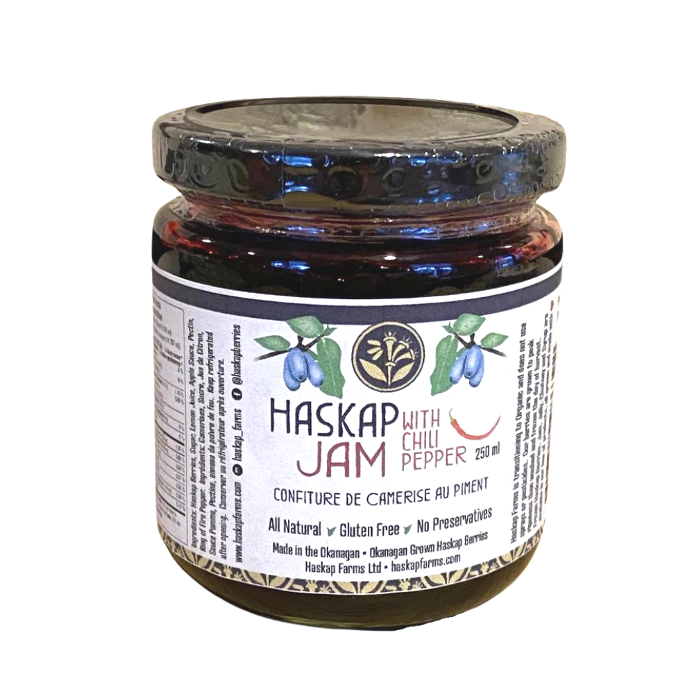 Haskap Farms - Haskap Jam with Chili Pepper (250ml) – PROVISIONS MARKET ...